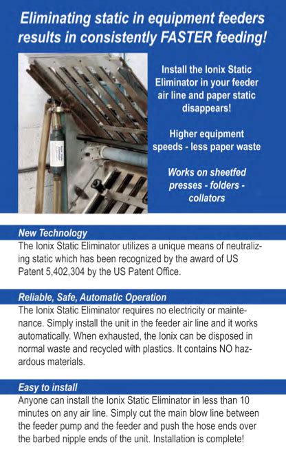 What Are Ionix Static Eliminators