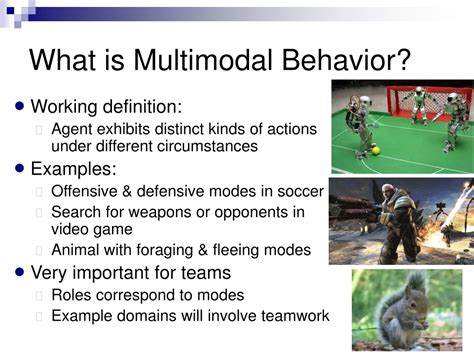 ppt evolving multimodal behavior powerpoint presentation free