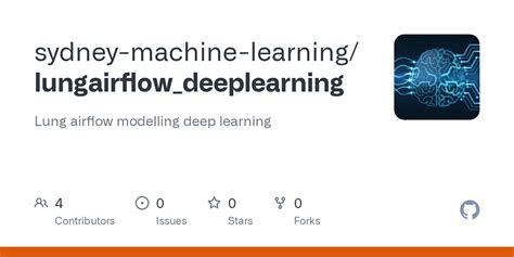 GitHub Sydney Machine Learning Lungairflow Deeplearning Lung Airflow Modelling Deep Learning