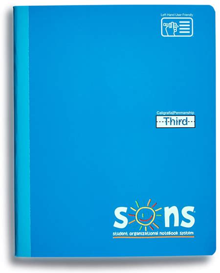 Sons Blue 3rd Notebook Libreriapr Com