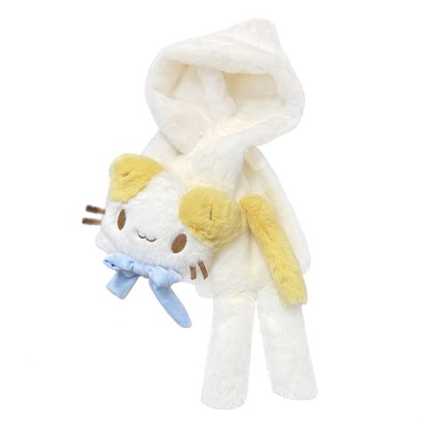 Masyumaro Fluffy Fuwa Nyanko Cat Plush ผ้าพันคอผู้หญิง Kawaii น่ารักฤดู
