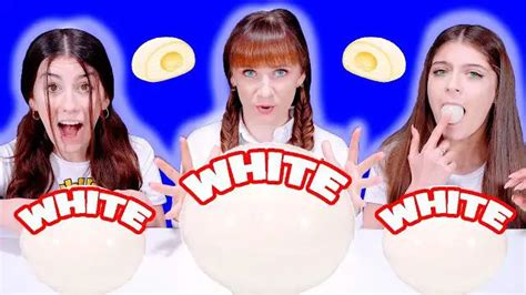 فود اسمر لیلی بو با موضوع خوردن فقط رنگ سفید