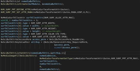 Issue Reconciling Buffer Attribute Lists For NvSci DRIVE AGX Xavier General NVIDIA Developer