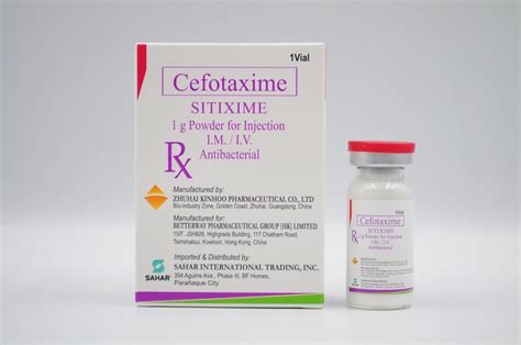 Cefotaxime Sitimixie Sahar Pharma