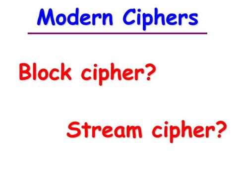 modern block cipher pdf