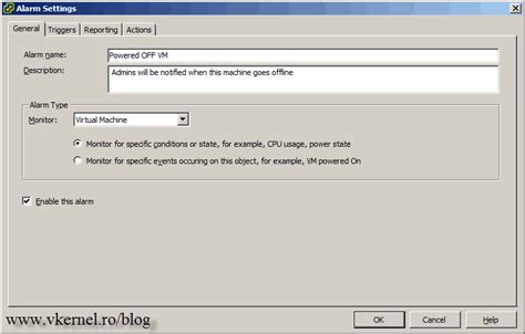 Configuring VMware VCenter Server Alarms Adrian Costea S Blog