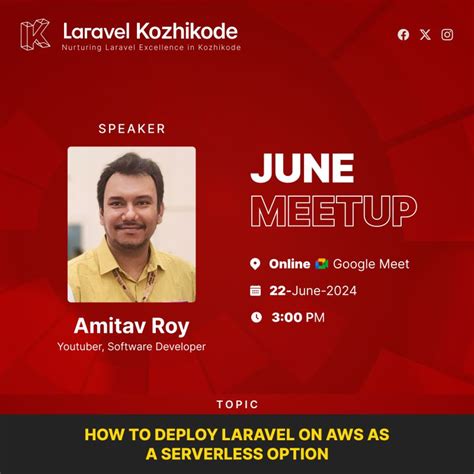 Laravel Kozhikode On Linkedin That Was Great Session With The Aws