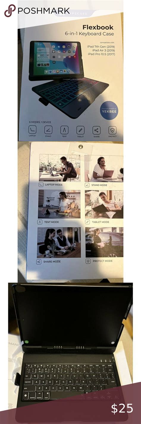 Typecase Flexbook Touch 6 In 1 Keyboard Case Black Keyboard Case Case Keyboard