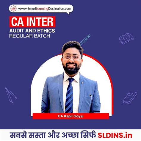 Ca Inter Audit And Ethics Regular Batch By Ca Kapil Goyal In Indore Id 2851883560397