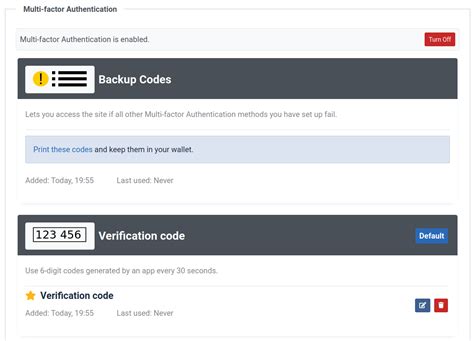 Security Enable Multi Factor Authentication