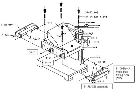 Williams Hussey Mpg In And Outfeed K Multi Pass Kit Instruction Manual