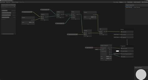 Shader Graph Distort Sprite In A Direction Around A World Position