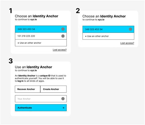 ux unify login experience · issue 919 · dfinity internet identity