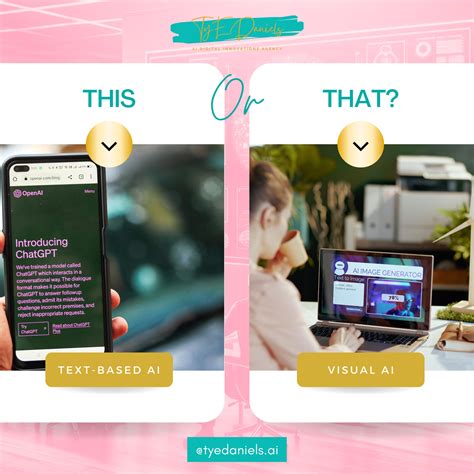 Tyedaniels Ai Digital Innovations Agency 💡 Ai Showdown Text Vs Visual Which Reigns Supreme