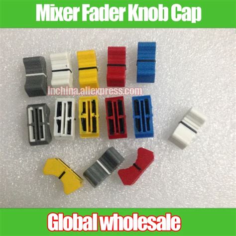 15pcs For Yamaha Allen And Heath Soundcraft Mixer Fader Knob Cap