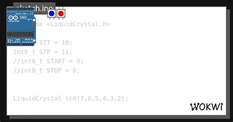 stop uhr wokwi esp32 stm32 arduino simulator