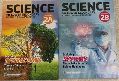 Science For Lower Secondary Textbook 2a 2b Hobbies And Toys Books And Magazines Textbooks On