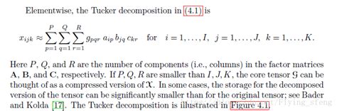 张量分解（三）：tucker分解 tucker decomposition csdn博客