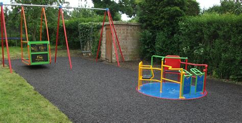 Safety Surfacing Bonded Rubber Mulch