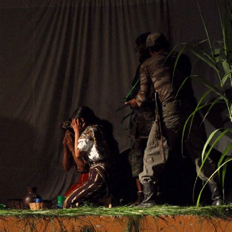 Photo 1 Performative Representation Of The Genocide Attempted Against