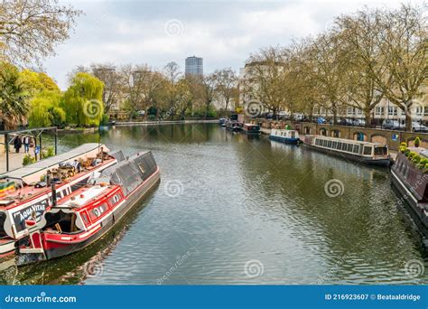Little Venice Maida Vale In London Editorial Photography Image Of