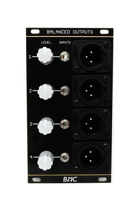 Bmc047 Balanced Outputs Barton Musical Circuits Modular Addict Synth Diy