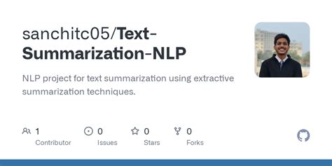 Github Sanchitc05text Summarization Nlp Nlp Project For Text