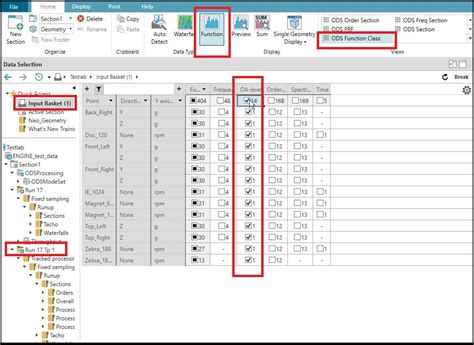 Simcenter Testlab Neo Operational Data Animation During Runup Rundown