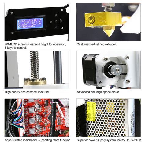 anet a8 high precision 3d printer kit 10μ Νήμα Προσφορά 3d