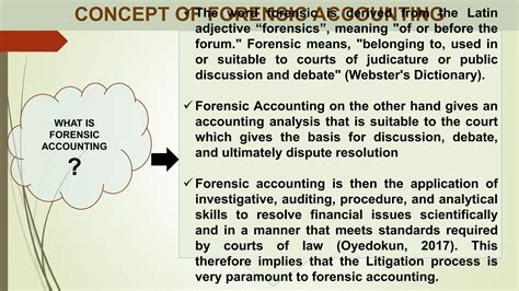 Forensic Accounting Techniques And Fraud Investigation In Digital Age Prof Godwin Oyedokun Pptx
