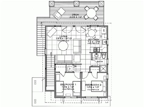 6 Floor Plans For Tiny Homes That Boast An Attached Garage