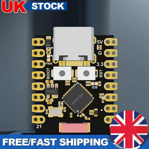 Esp32 C3 Dev Board 33 6v Power Supply Esp32 Supermini Low Power Black £745 Picclick Uk