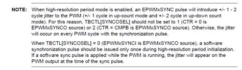 Tms320f28377d I Have A Question About Synchronization Between Epwm Modules In High Resolution