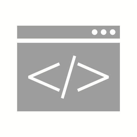 Beautiful Coding Vector Glyph Icon Vector Art At Vecteezy