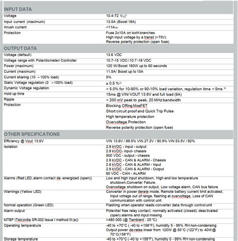 Eltek Flatpack2 Dc Dc Converter 24v 48v 1350w Part No 241115 600 241115 602