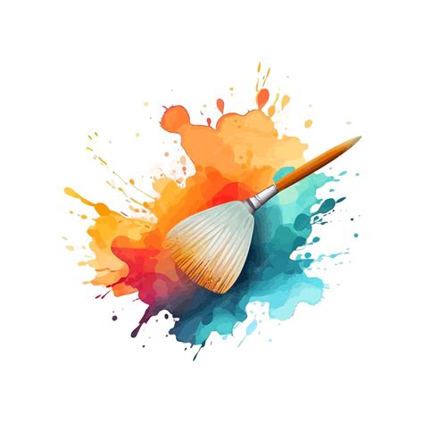 Premium Vector Watercolor Splatter Logo Design