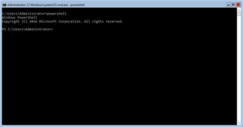 installing the dns role with powershell windows server core 2016