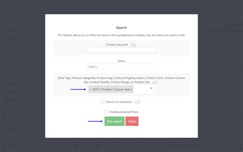 Woocommerce Search Products By Custom Attributes