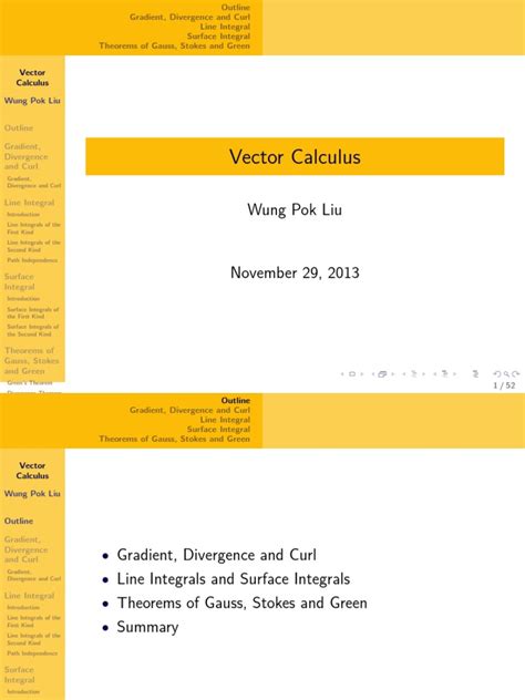 Ma2001 Chapter 2 Vector Calculus Pdf