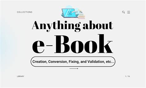 Do Ebook Creation Conversion Fixing And Validation Services By