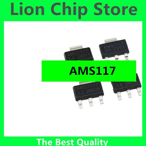 New Original Ams117 Adj 5 0 3 3 2 5 1 8 1 5 1 2