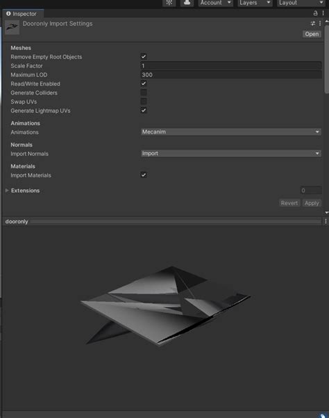 gltf model broken in unity editor · issue 654 · khronosgroup unitygltf