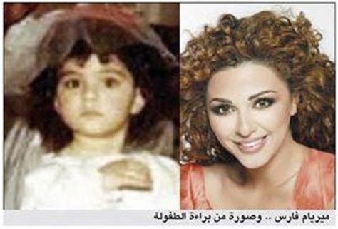 بالصور شاهد نجوم الفن فى سنوات الطفولة ~ والنعمة ما انا دي اختي منى