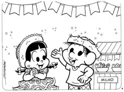 Desenhos Do Chico Bento Para Colorir Como Fazer Em Casa
