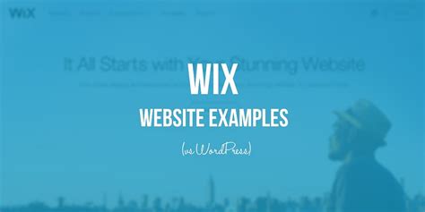 Wix Website Examples How They Compare To WordPress