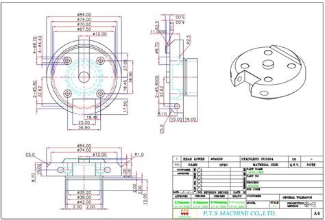 ถอดแบบ รับเขียนแบบ ออกแบบ และผลิตชิ้นส่วนงานเครื่องกล Facebook