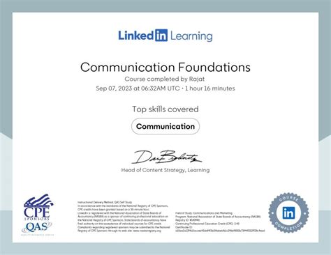 linkedinlearning communicationskills deloitte achievementunlocked