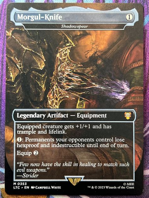 Morgul Knife Ltc Bootleg Mage