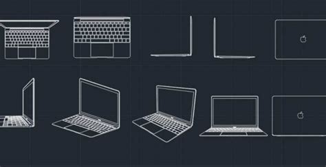 Bloques Autocad De Computadoras Laptops Dwg Dwgautocad 54 Off My Xxx