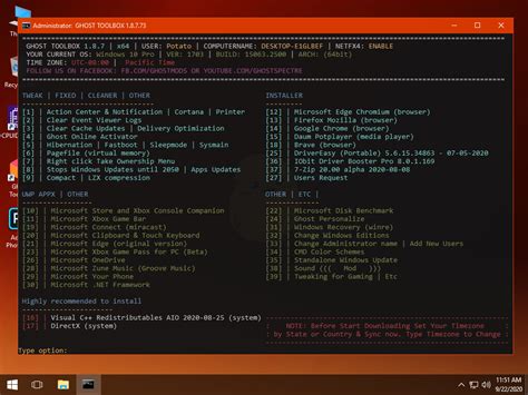 GHOST SPECTRE Custom OS Made By You